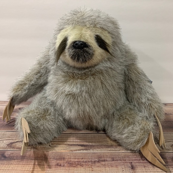 Toys | Endangered Species Three Toed Sloth 12 Plush Stuffed Animal 1994 ...
